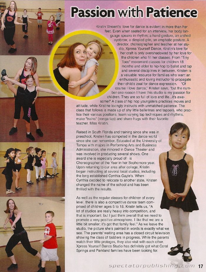 Xpress Yourself Dance Studio – 18 Months to Adults