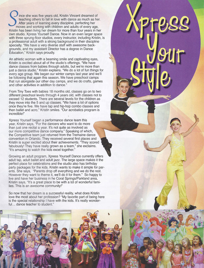 Xpress Yourself Dance Studio – 18 Months to Adults